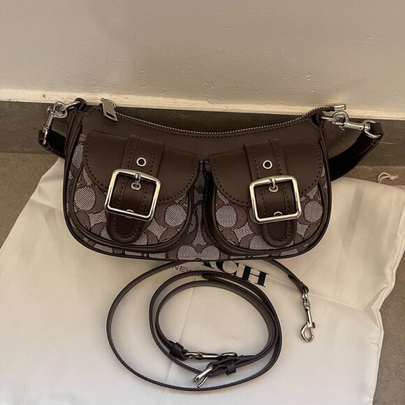 Coach | Bags | Coach Ashton Signature Jacquard Bag | Poshmark